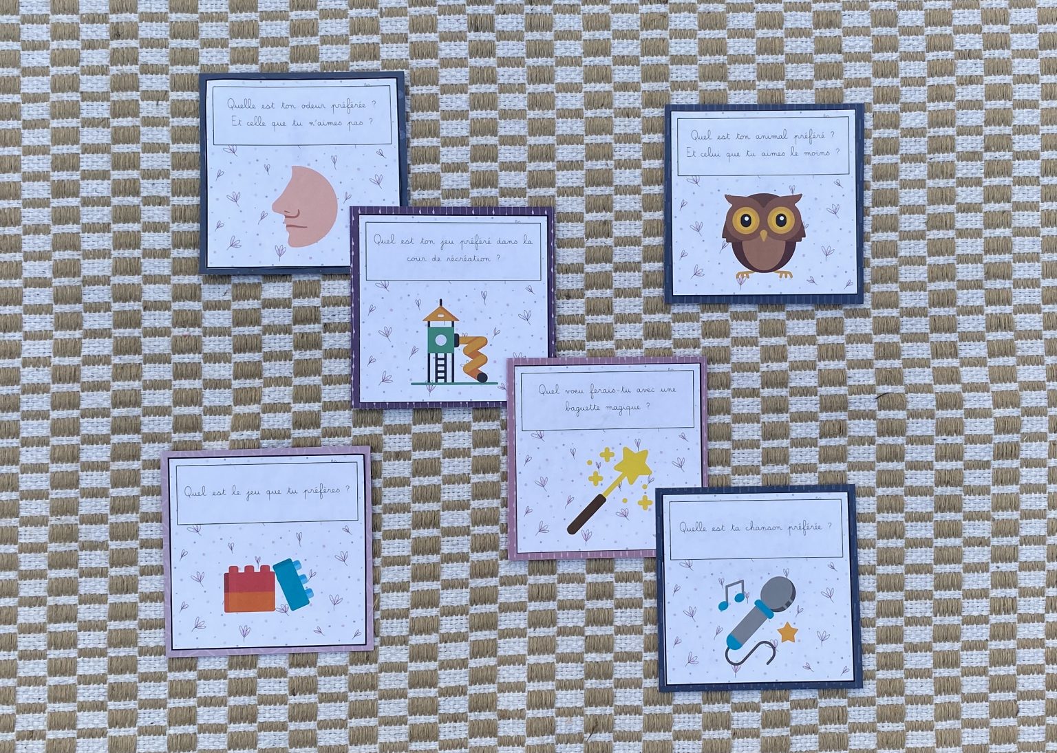 Cartes de conversation – Pigeon Vole