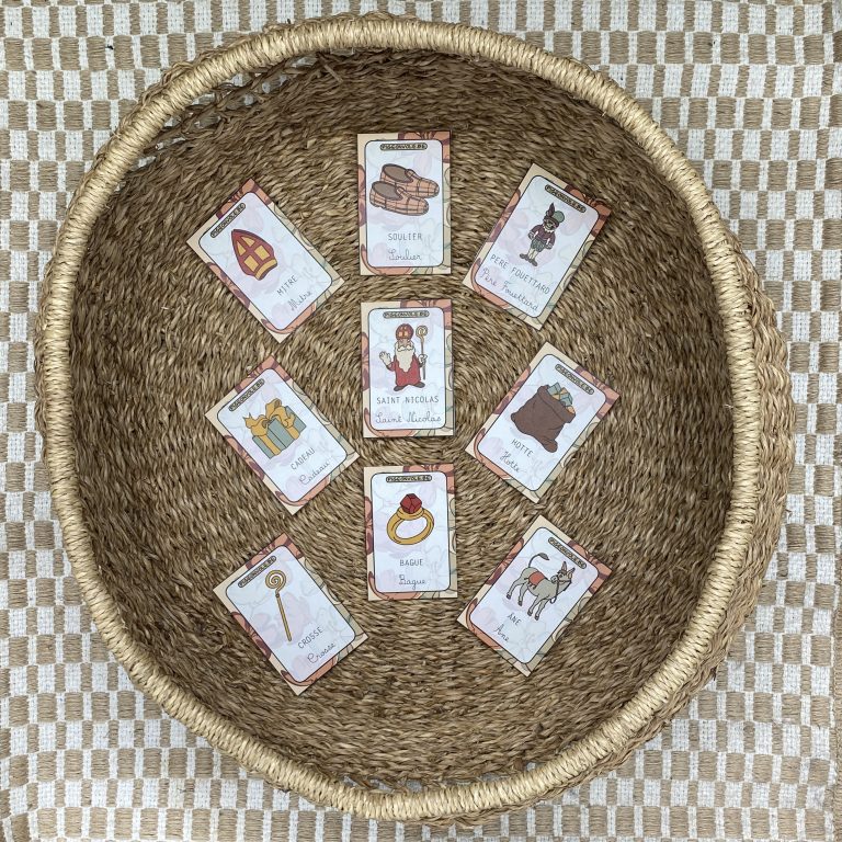 Cartes de vocabulaire sur la Saint-Nicolas – Pigeon Vole