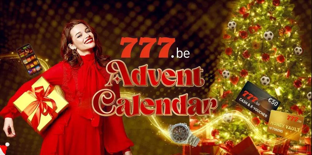 The daily advent calendar has started on 777 - Place2bet