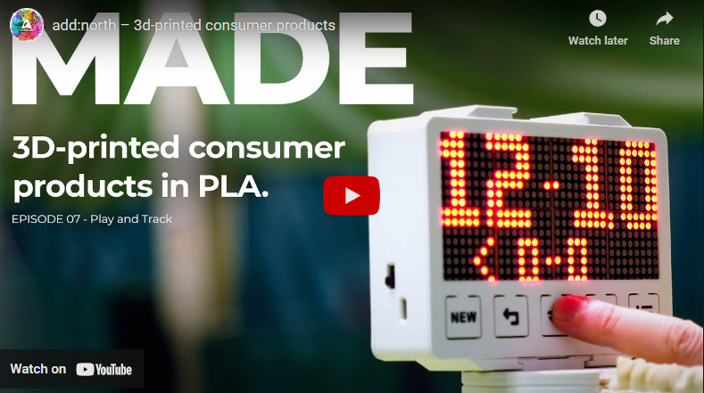 Check out Add:North's commercial featuring Racket Buddy - Play and Track