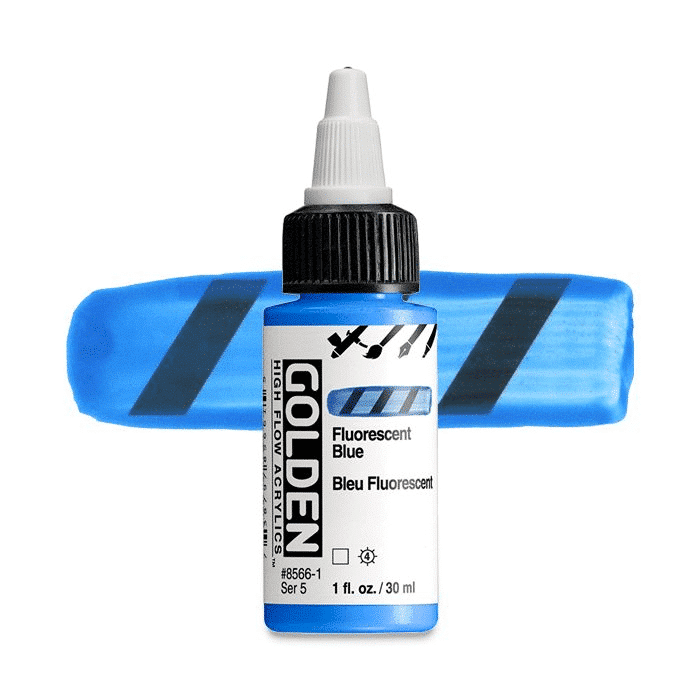 GOLDEN High Flow 30ml - Fluorescent Blue S5 - Plingon