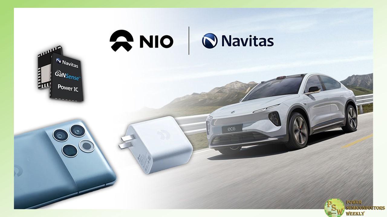 NIO Released a Phone with 66 W Fast Charger Powered by Navitas GaNFast ...