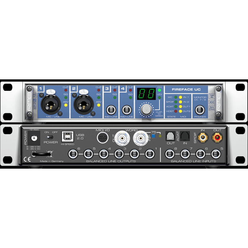 RME - Fireface UC Interfaccia Audio USB 36 canali » Pro Audio Planet