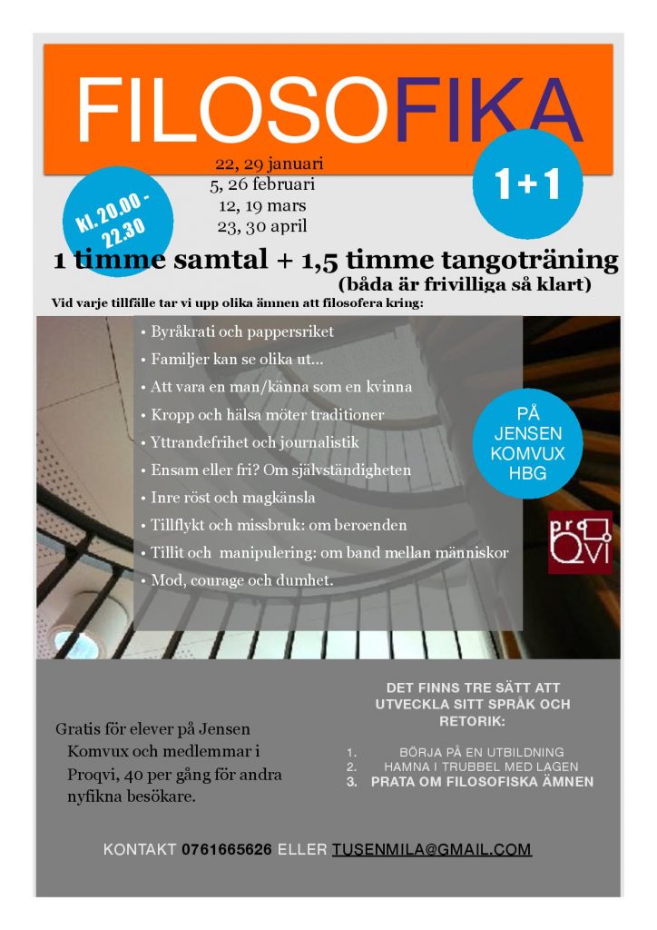 Att tala som dansa: kräver mod och ordförråd | ProQvi