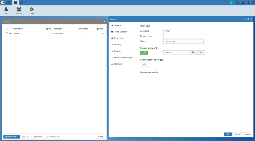 Setting up your first account - ProVide