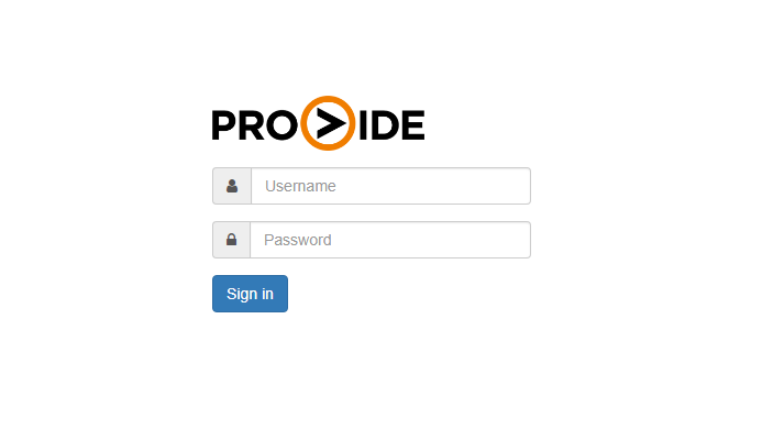 Running the administration site - ProVide Server: Private Cloud ...