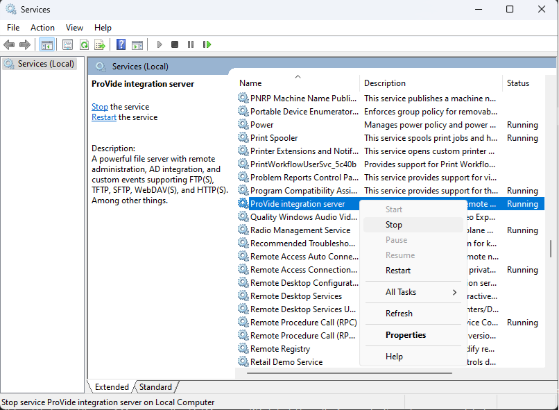 How do i update ProVide to the latest version? - ProVide Server ...