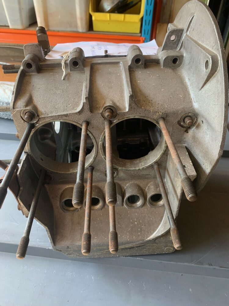 Engine Crank Case (Not for Rebuild) Missing 3rd Piece - PRS 356 ...