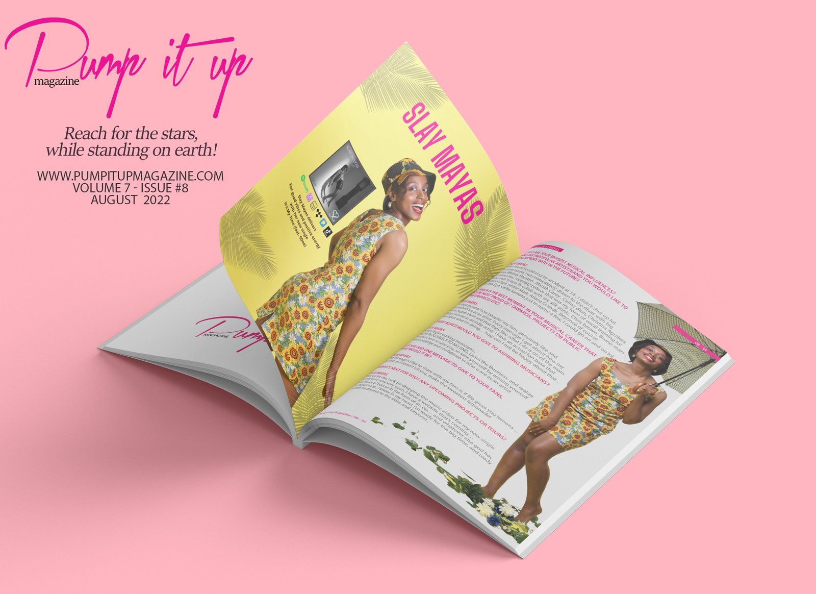 Full Page Print Ad + Online Banner ad - Reach for the stars while ...