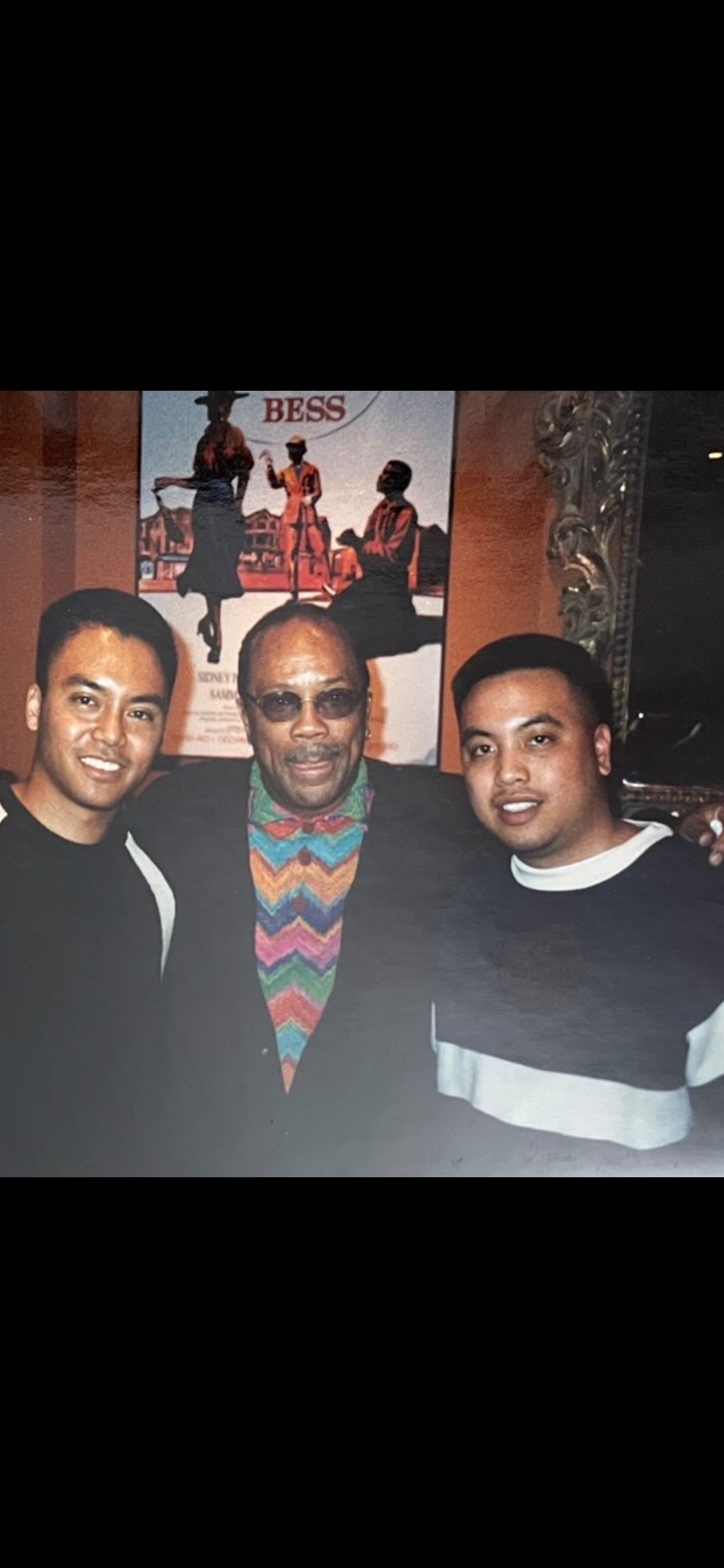 DJ Icey Ice, Quincy Jones, Glenn Aure