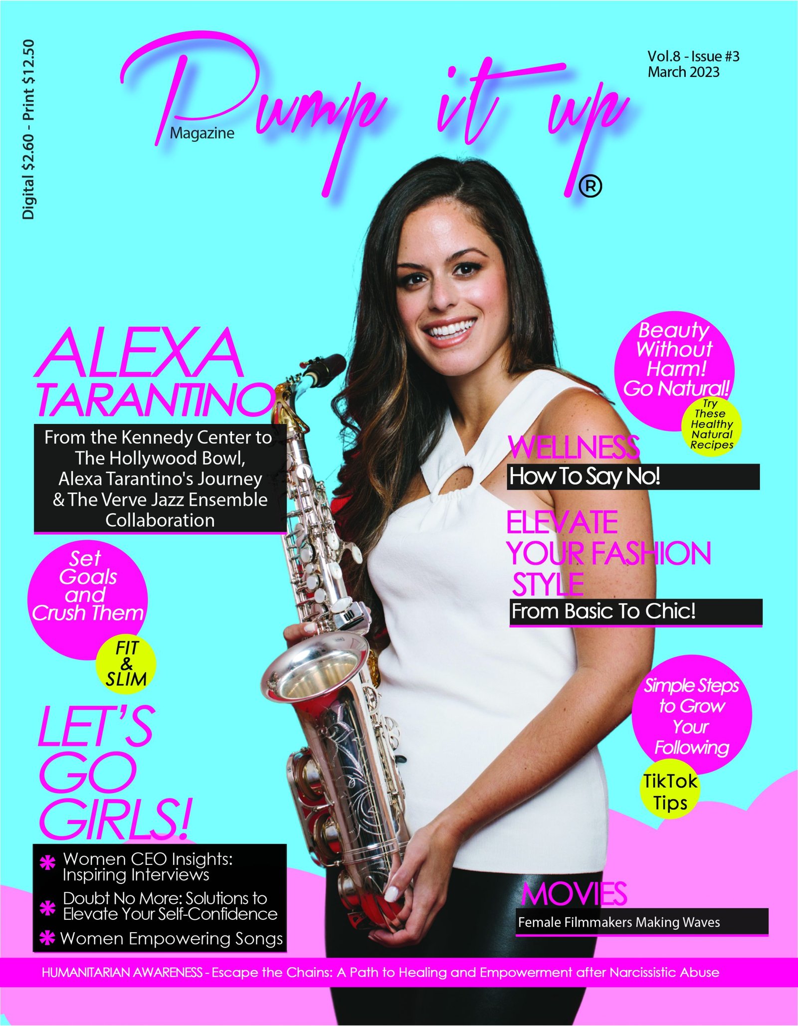 Entrepreneurial Spotlight Package - Cover, Back Cover, 6 inside pages ...