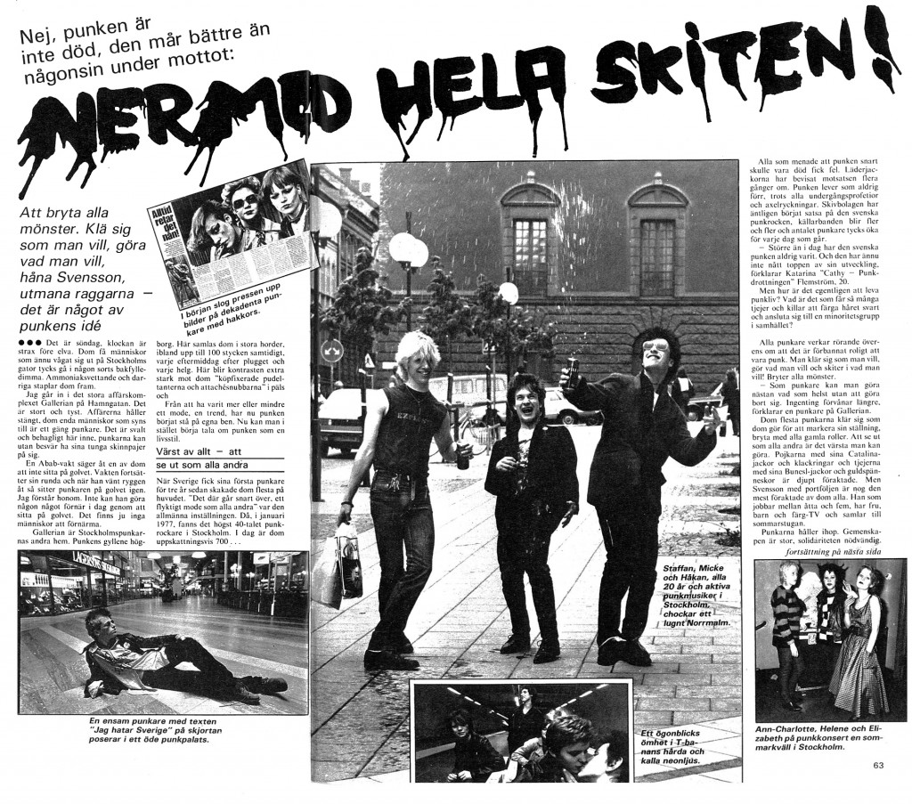 Pressklipp om svenska punkare – Punktjafs