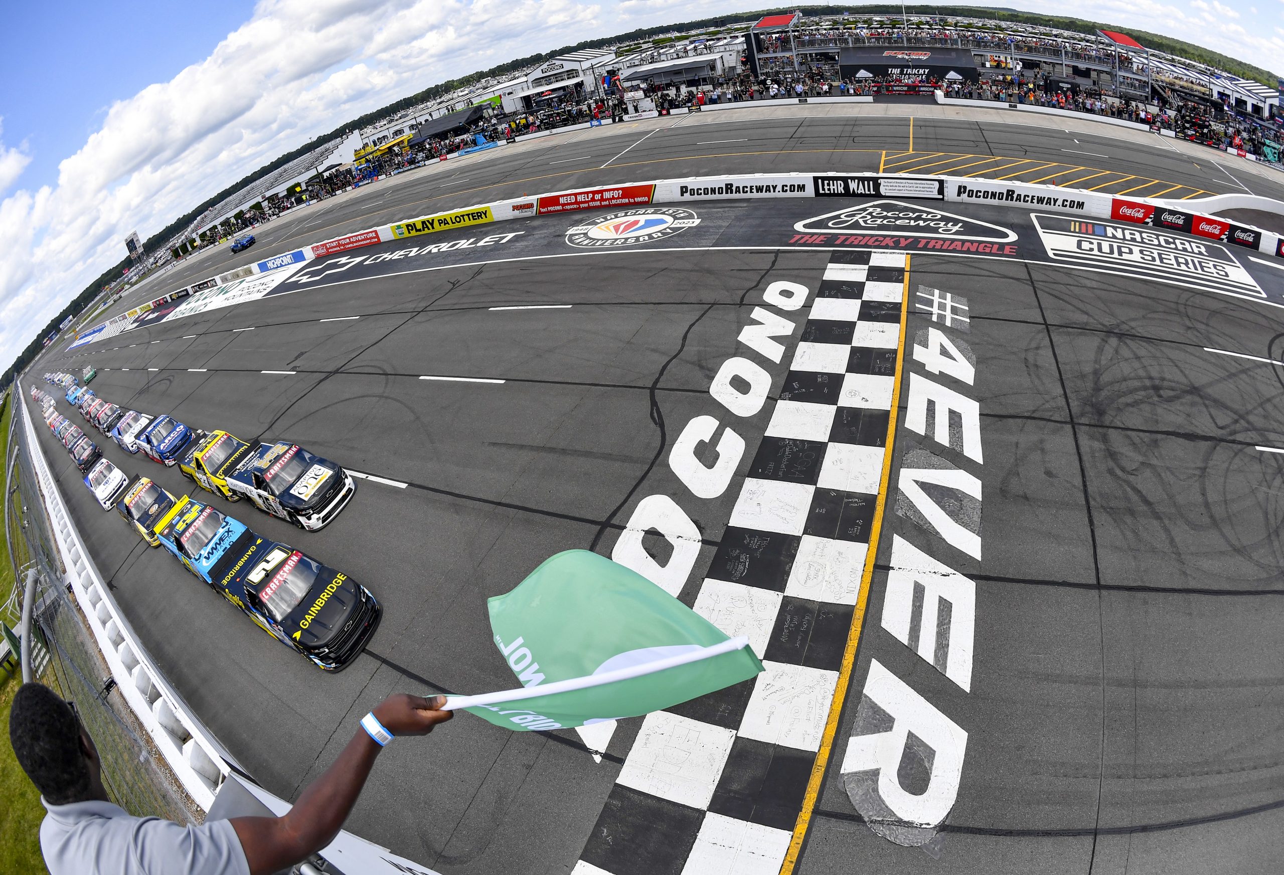 Weekend Racing TV Schedule Pocono and Iowa - Pure Thunder Racing