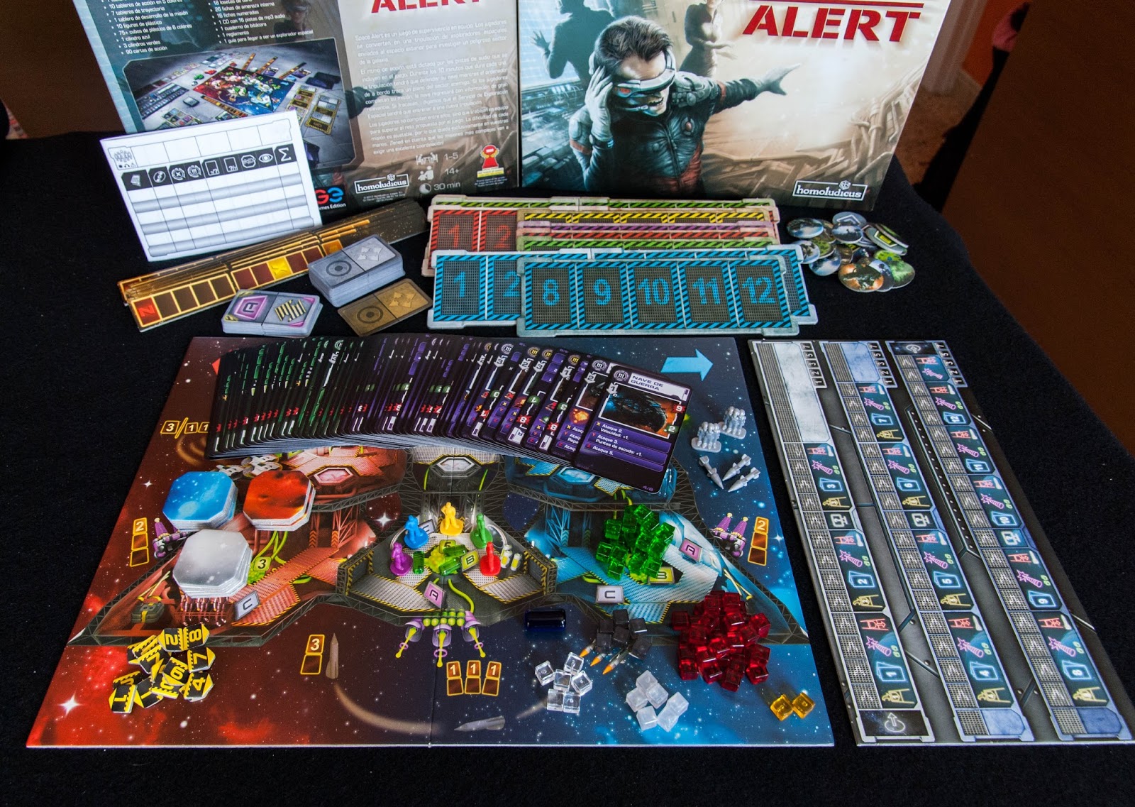 Space Alert | Queen of Games Oostende - de beste, leukste bordspellen ...