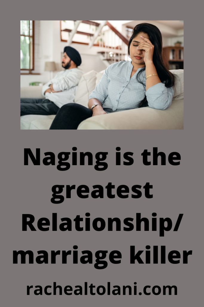What is nagging in a relationship/marriage and how to stop it