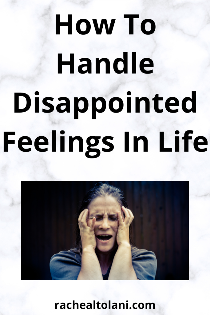 How To Deal With Disappointment