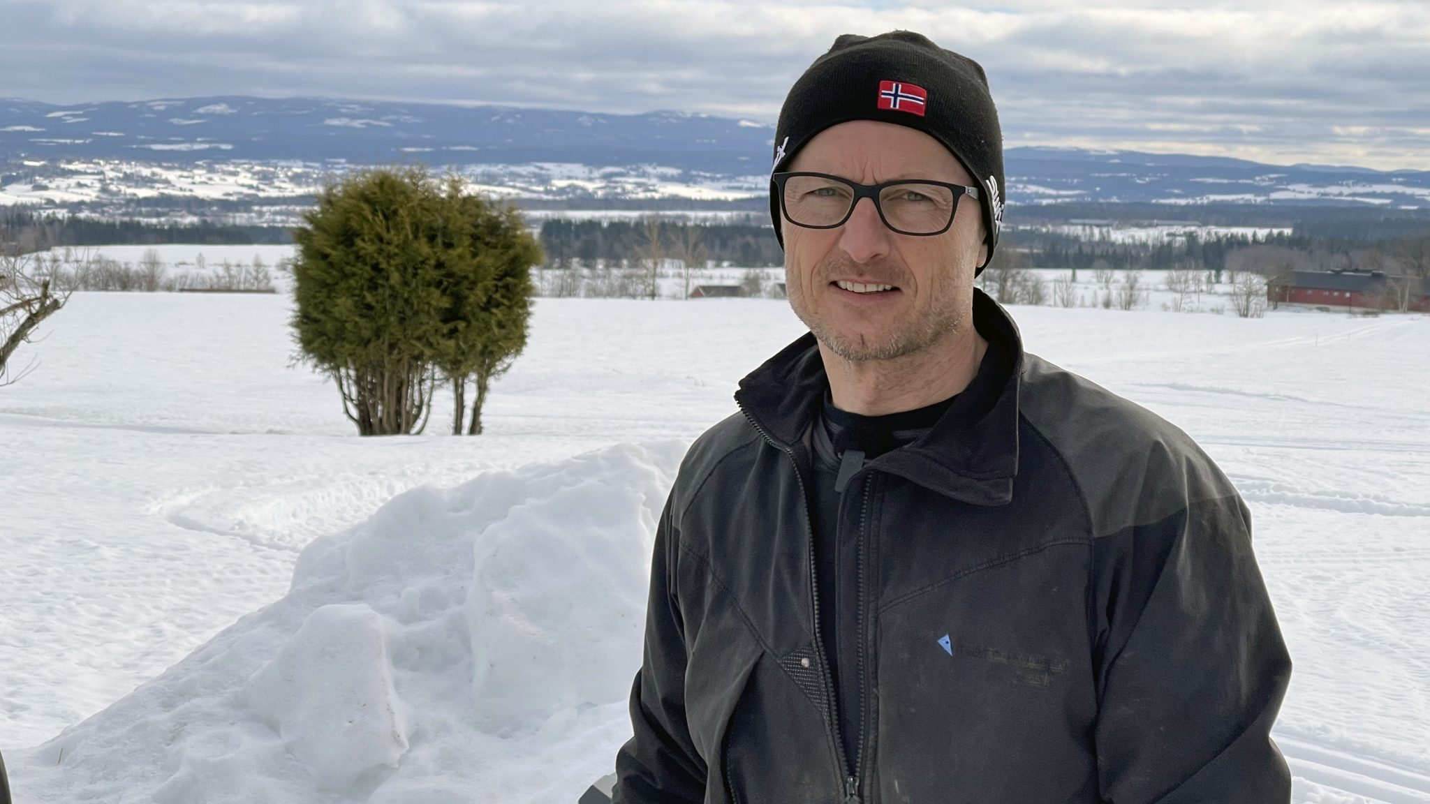 30 km med selvlagde skiløyper | Radio Toten