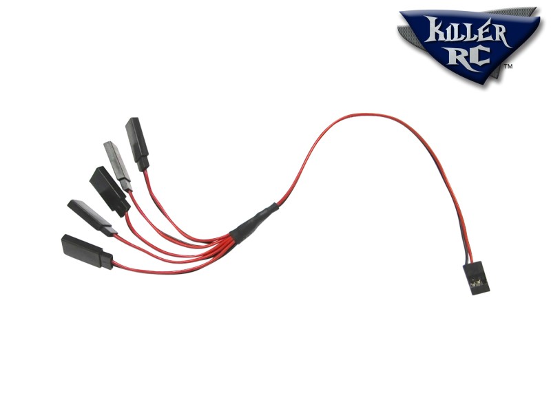 Killer RC 5-Way Power Splitter Cable - RC Shop Kessler