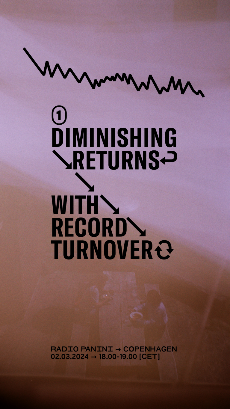 Diminishing Returns @ Radio Panini – ↻Record Turnover