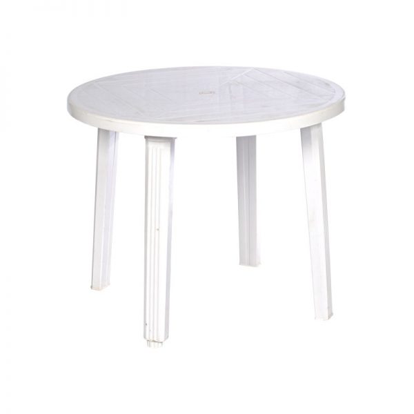 Tafel Rond PVC 90 cm - Rent-a-Party | Verhuur van al uw feestmateriaal