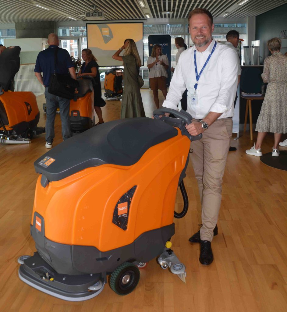 TASKI lancerer ny serie af ultimative gulvvaskemaskiner - RENT i Danmark