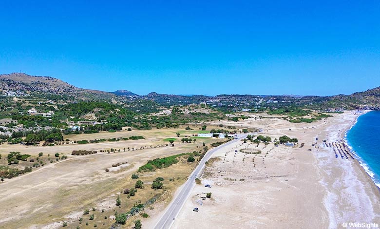 Afandou beach - long beach in Rhodes | Rhodes Beaches