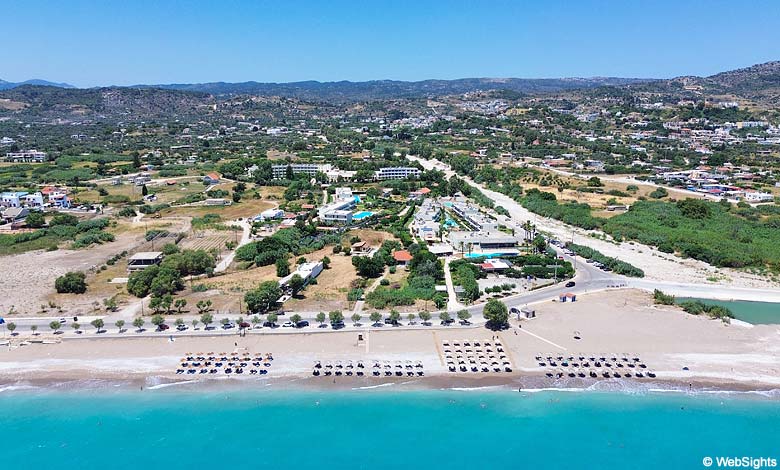 Afandou beach - long beach in Rhodes | Rhodes Beaches