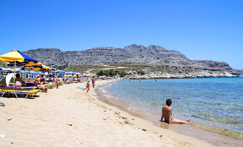 Agathi beach - one of the best beaches | Rhodes Beaches