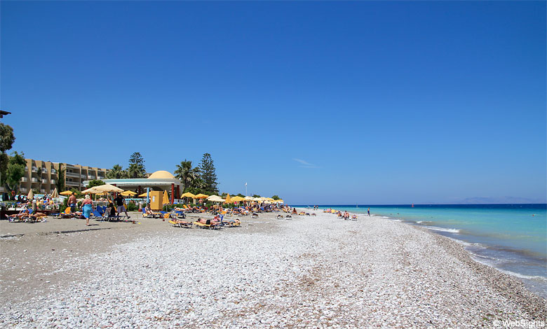 Ialyssos beach - crystal clear waters | Rhodes Beaches