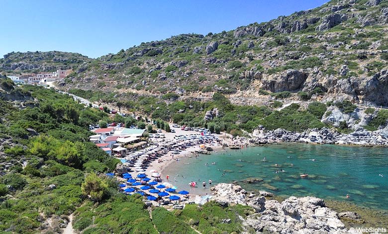 Ladiko strand - een prachtig strand | Rhodes Beaches