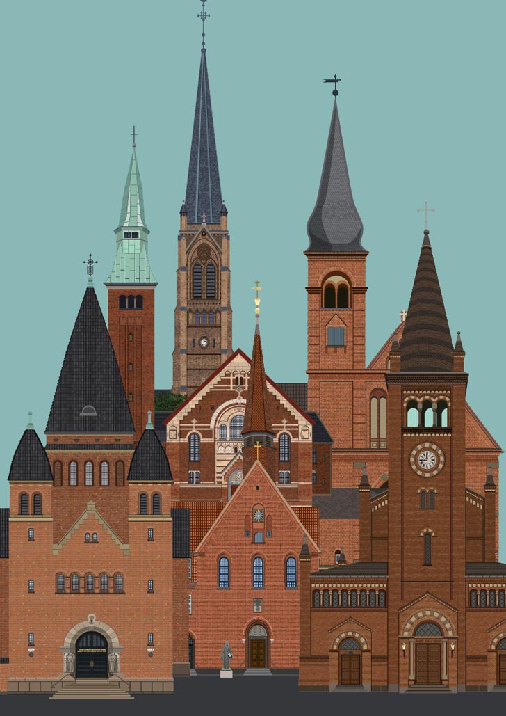 Kirkerne på Østerbro - Rikke Jensen