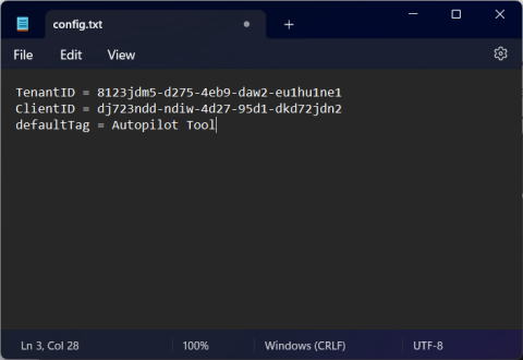 Autopilot Tool – Upload HW hash with a user interface