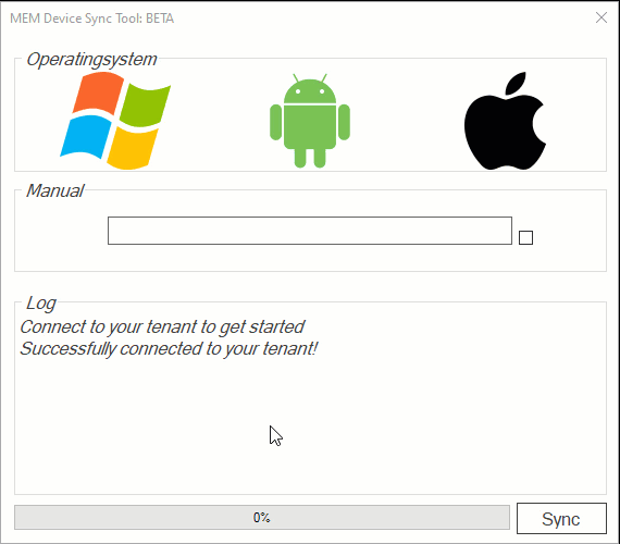 Intune Device Sync Tool