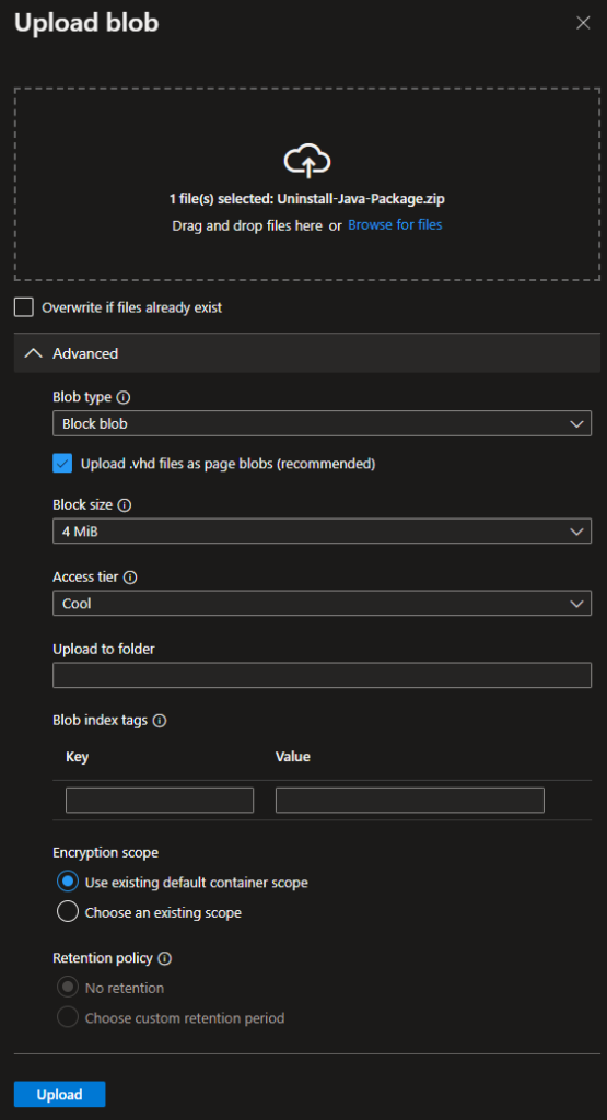 Uninstall Java using Proactive Remediation