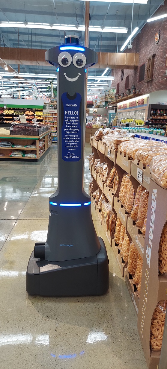 Vallarta Supermarkets test data-gathering autonomous robots - Rockingrobots