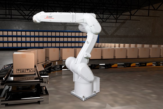 New Mitsubishi Electric robot handles larger payloads with longer reach ...