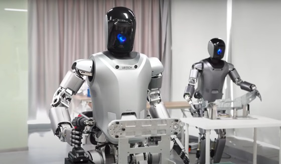 Humanoid robot shows industrial skills - Rockingrobots