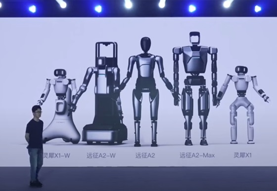 AGIBOT presenteert vijf humanoïde robots - Rockingrobots