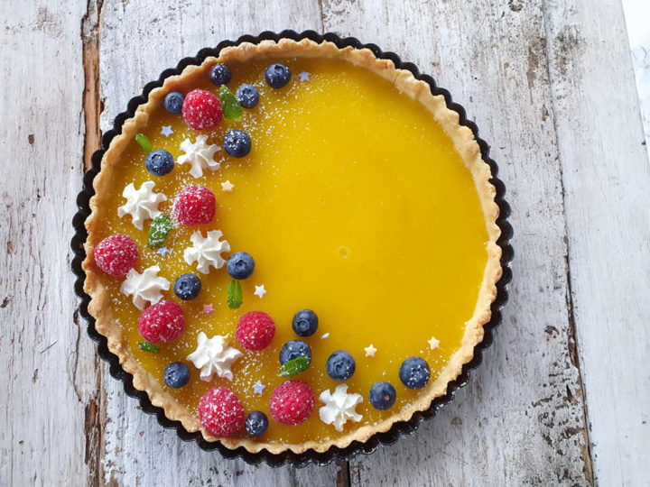 Lemon curd taart – Roeckiesworld