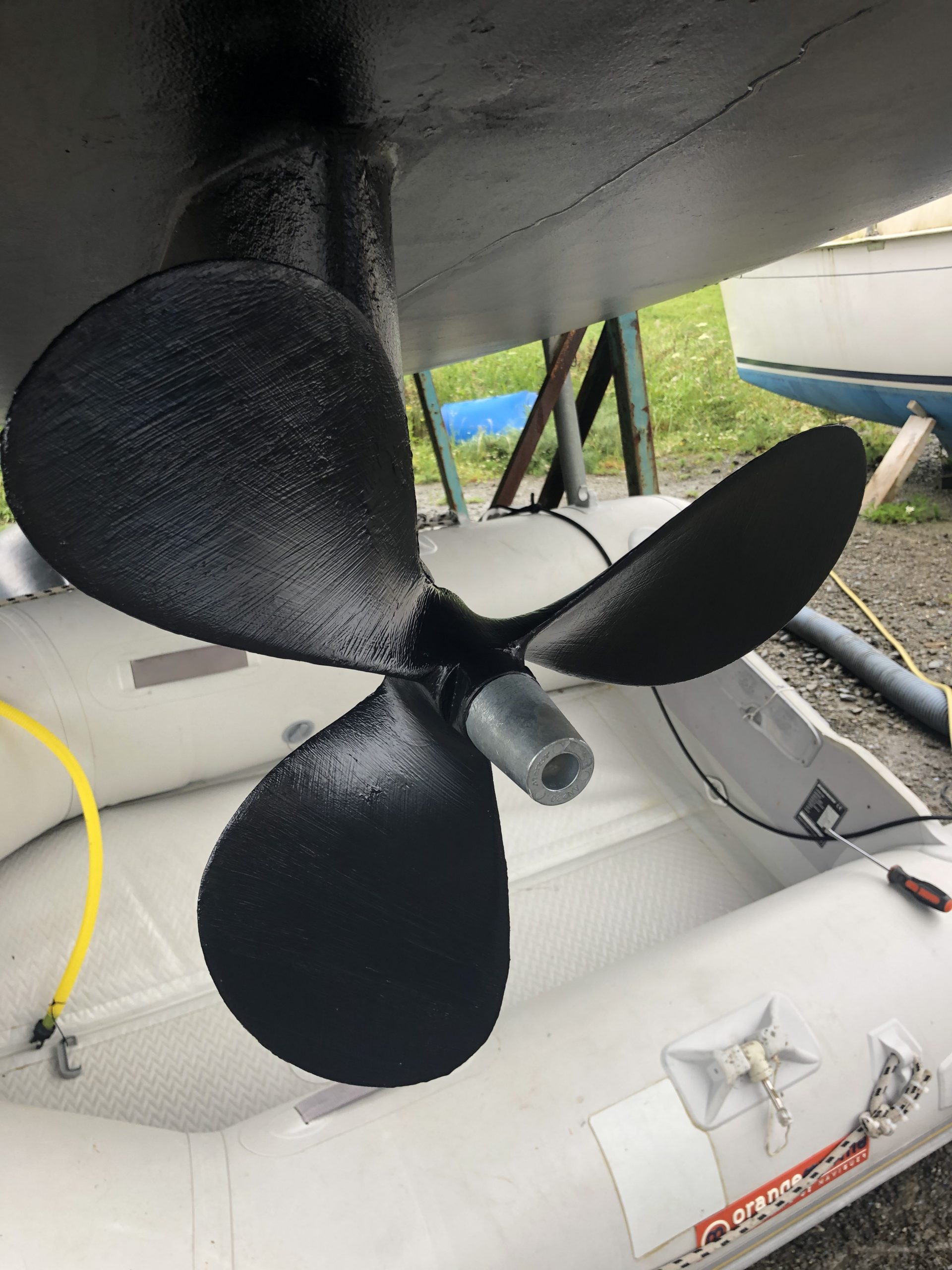 Splash has been set! – Sailing SV Away