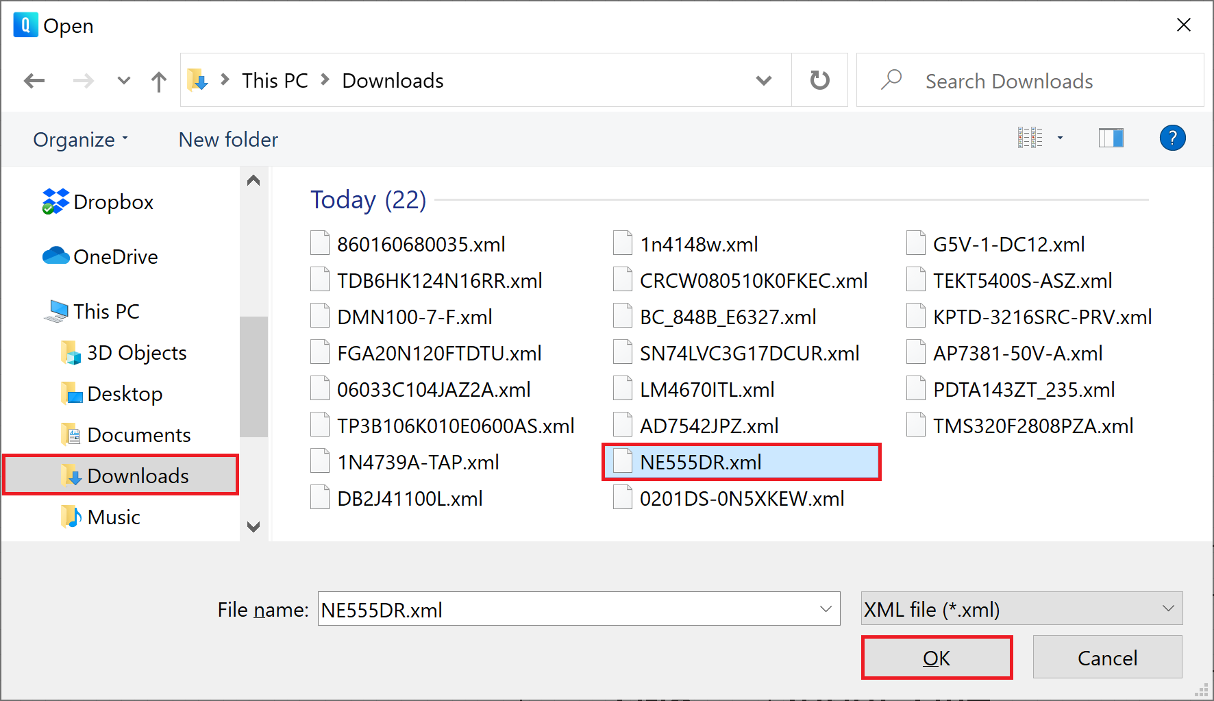 Quadcept Library Import Instructions - SamacSys