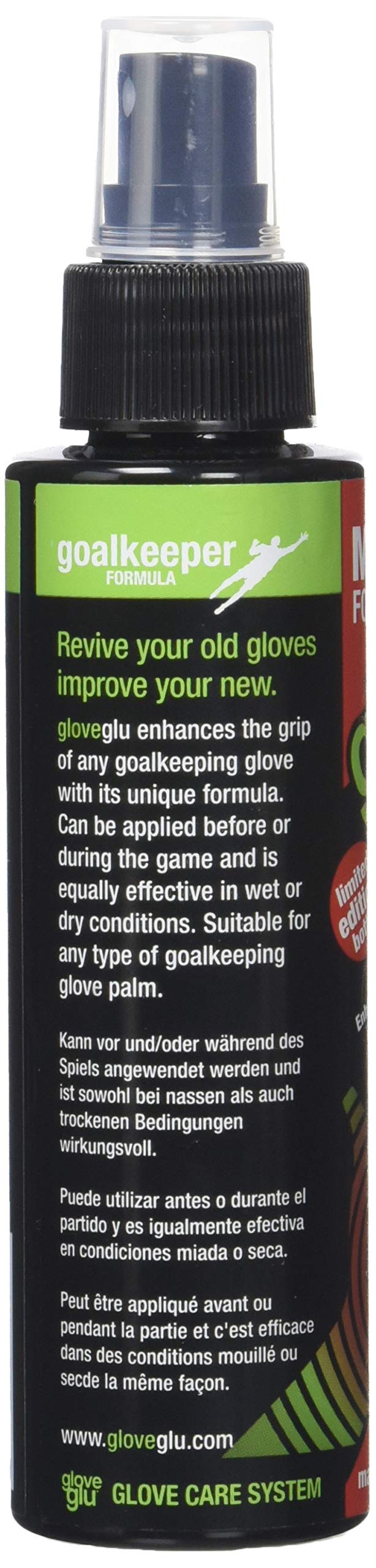gloveglu Heren megagrip Goalkeeper spray, rood, 120 ml – sanroshop.eu