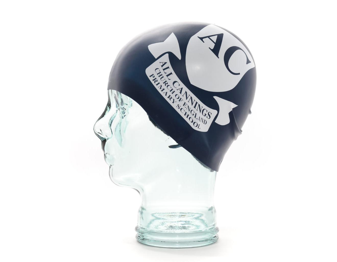 Printed School Swim Caps - schoolprintedproducts.com