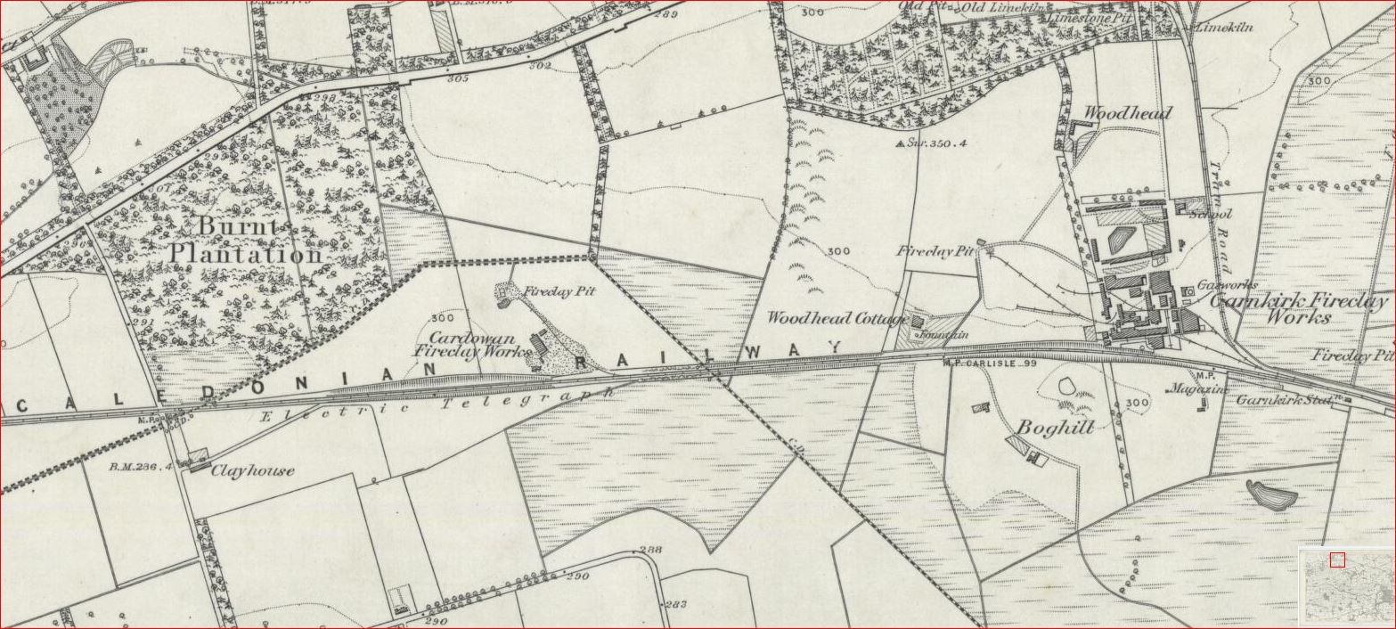 Cardowan Fire Clay Works, Stepps, North Lanarkshire | Scotland's Brick ...