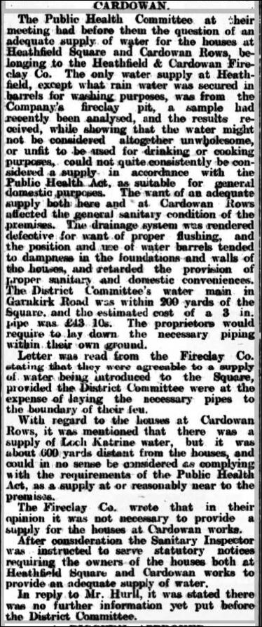 Heathfield Fireclay Works, Garnkirk, North Lanarkshire – History ...