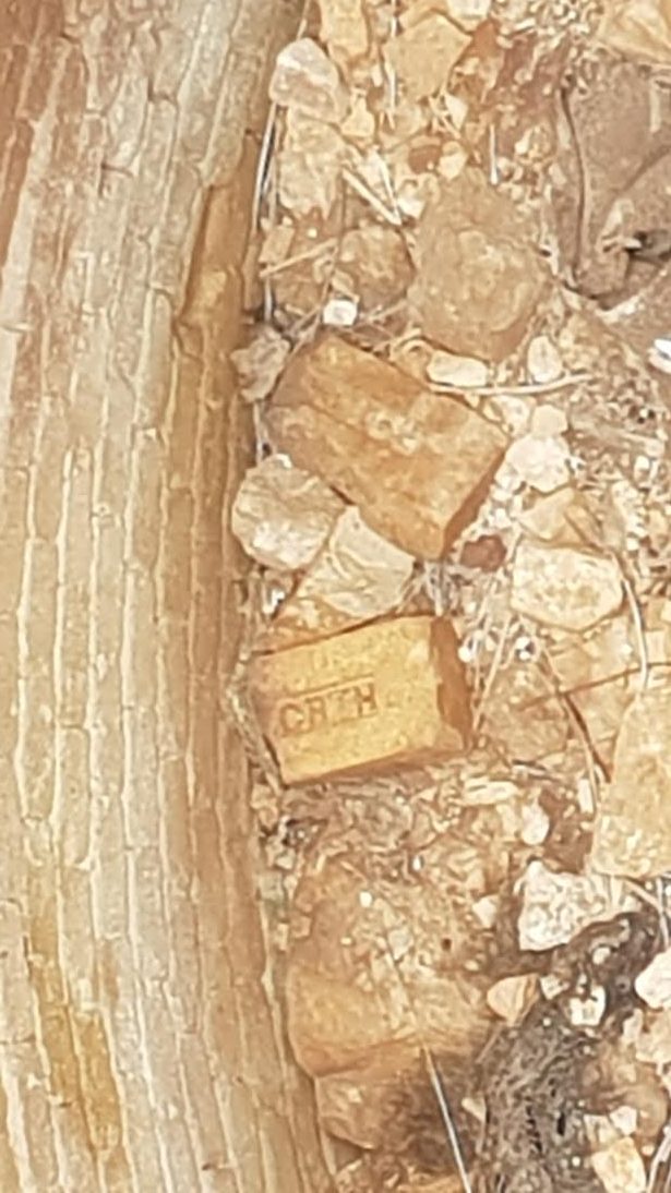 Forth brick found near Sde Ilan, Israel. | Scotland's Brick and Tile ...