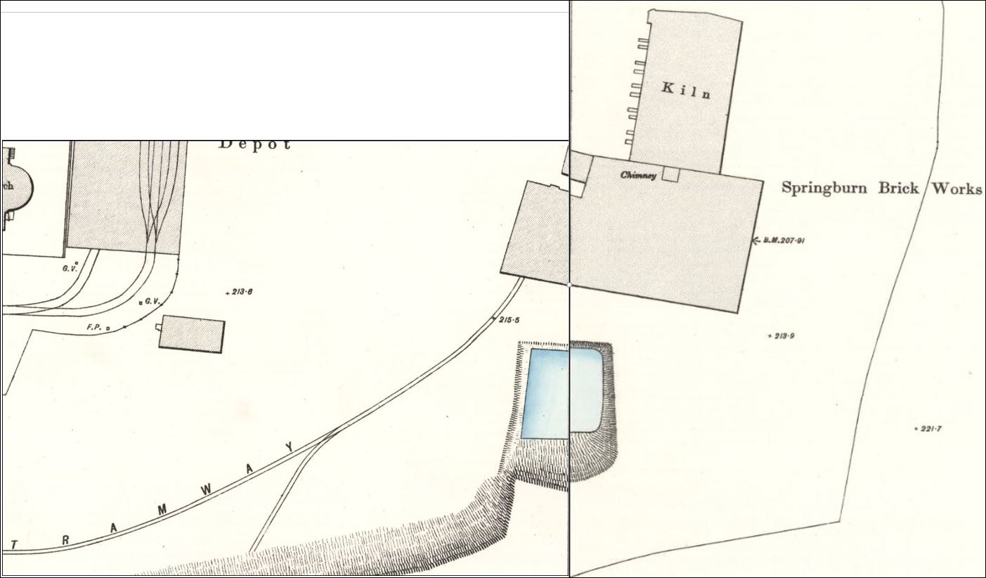 Springburn Brickworks, Petershill, Glasgow. | Scotland's Brick and Tile ...