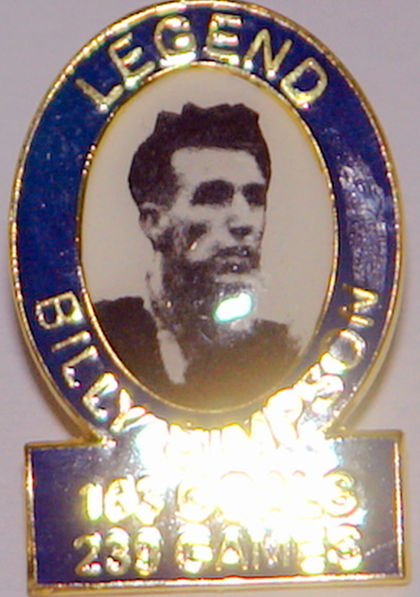 Billy Simpson rangers legend badge ….players tray | Scottish Football ...