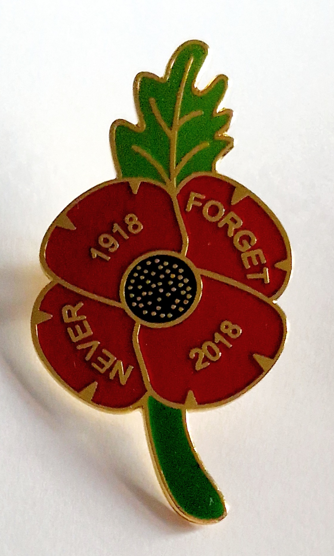 Never forget poppy - Scottish Football Memorabilia