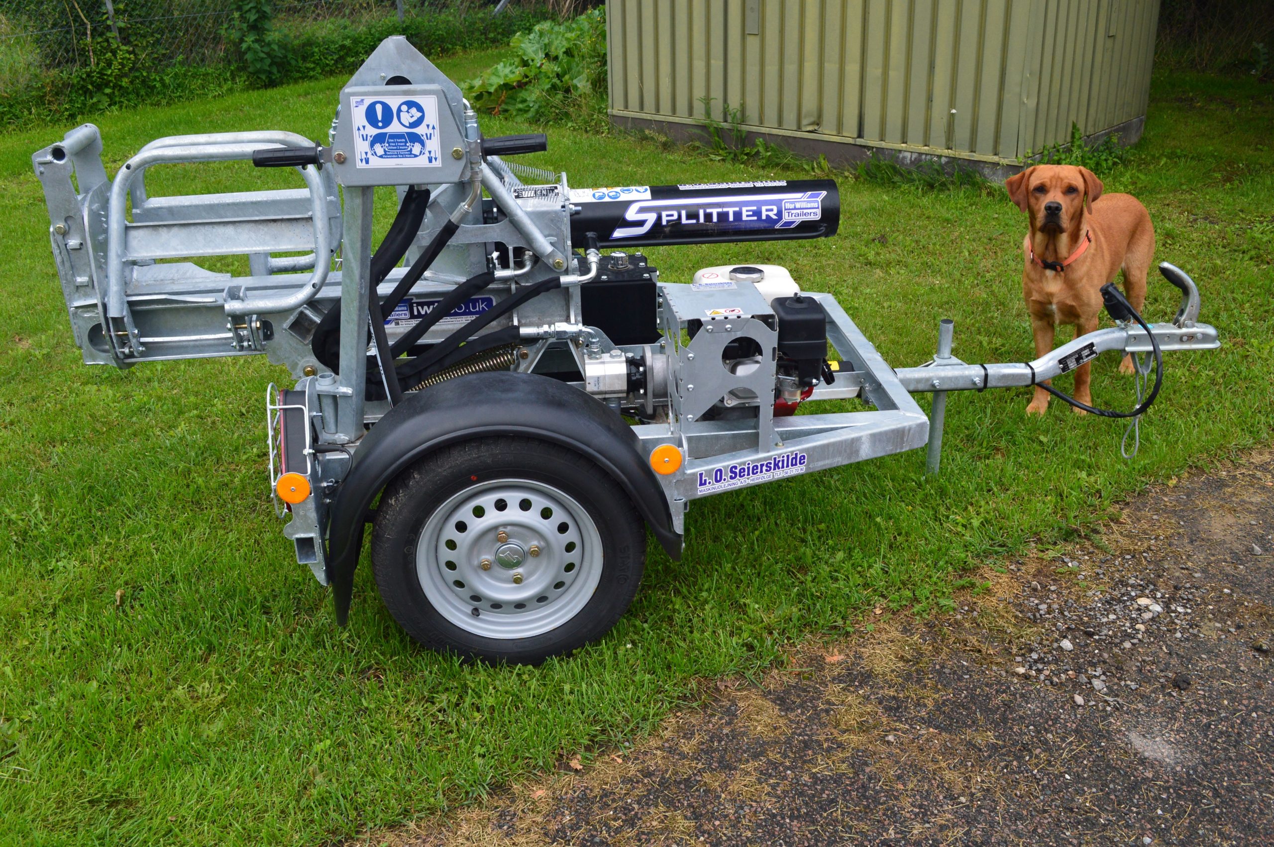 Brændekløver LS256 - L.O. Seierskilde Maskinudlejning A/S